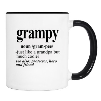 Grampy Noun - 11 oz Mug - Grampy Gift - Grampy Mug - Pregnancy Reveal ...