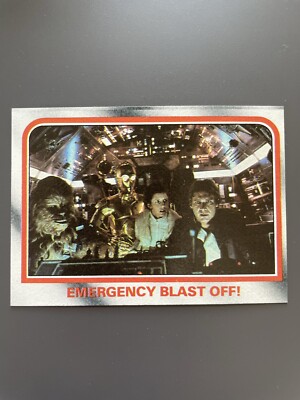 1980 Topps Star Wars: The Empire Strikes Back Emergency blast off! #53 ...