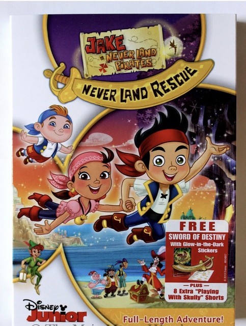 Jake and the Never Land Pirates: Jakes Never Land Rescue (DVD, 2013 ...