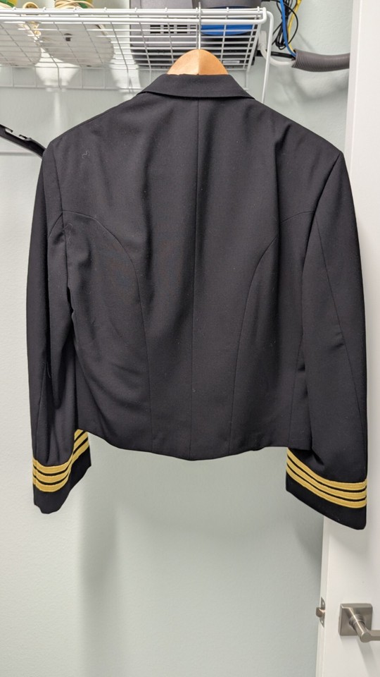 Vintage US NAVY Officer Mess Dress Uniform Jacket Trousers Stripped CDR ...