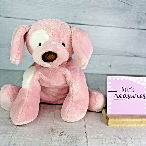 Gund Baby SPUNKY 58374 Puppy Dog Pink W White Spots Super Soft 10 ...