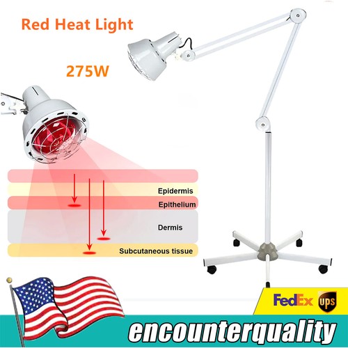 IR Infrared Red Heat Light 275W Therapy Floor Stand Pain Relief ...