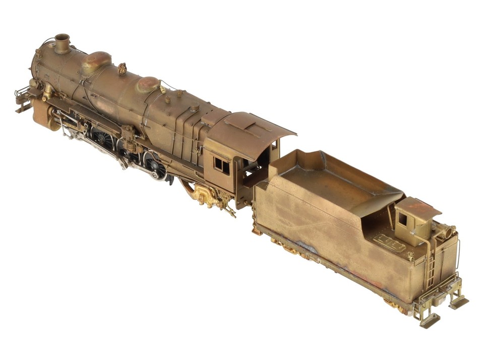 United Scale Models HO Brass Pennsylvania L-1 2-8-2 Steam Loco & Tender ...
