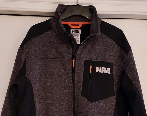 NRA National Rifle Association Full Zip Jacket Coat Men's Medium New w ...