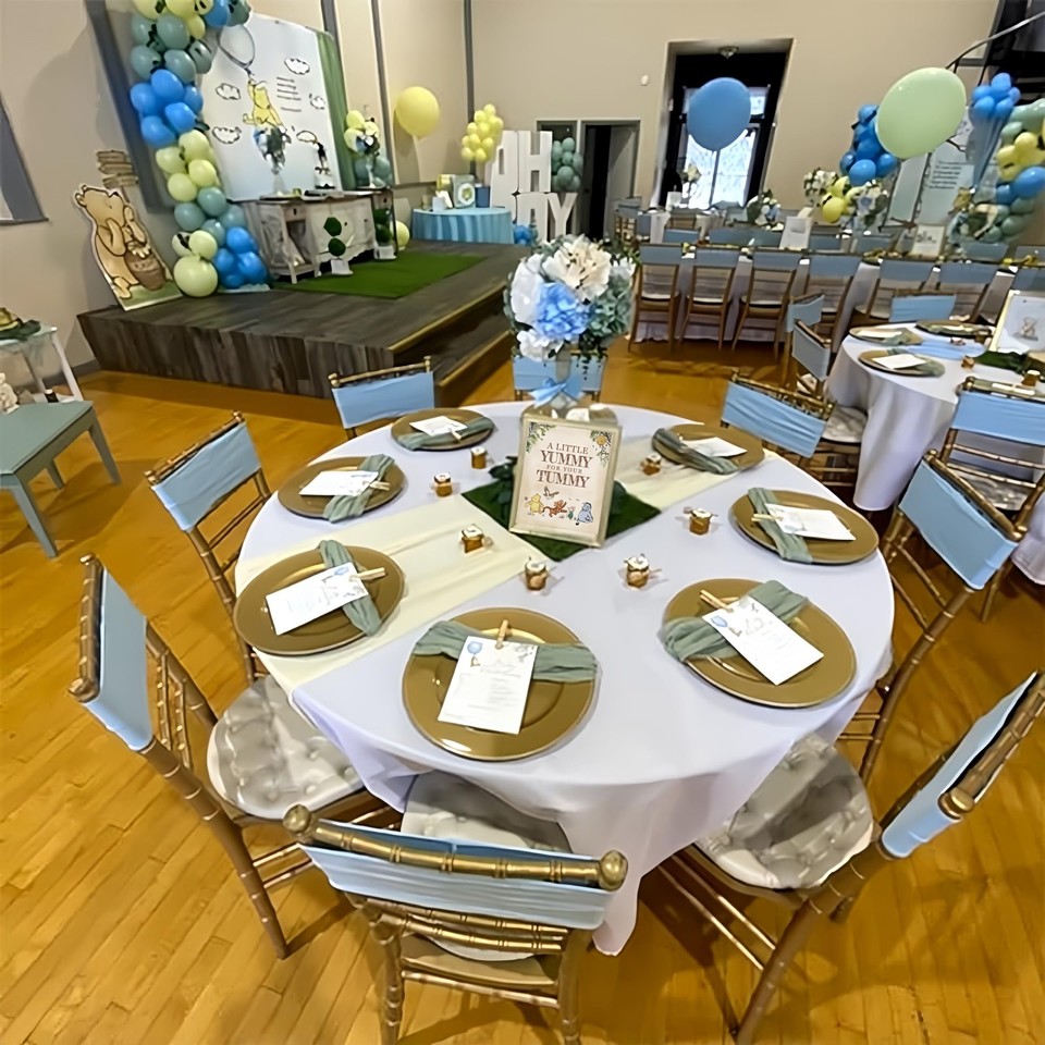 4PCS Winnie Table Sign Centerpieces A Little Yummy for Your Tummy for ...