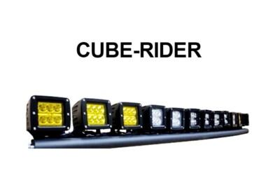 42" CUBE-RIDER LED BAR CURVED W/ 11 LED CUBES Yellow | eBay