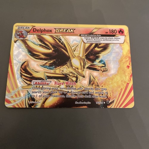 Pokémon TCG Delphox BREAK Fates Collide 14/124 MINT | eBay