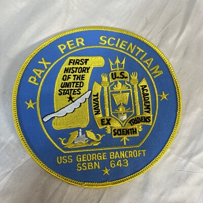 USS George Bancroft SSBN 643 Submarine Patch - INV# A3827 | eBay