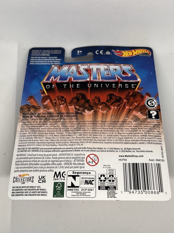 Hot Wheels Premium- Masters of the Universe Character Car - Wind Raider ...