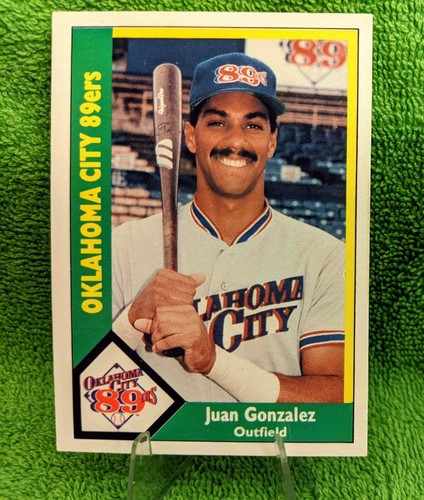 Juan Gonzalez CMC 1990 Oklahoma City 89ers | eBay