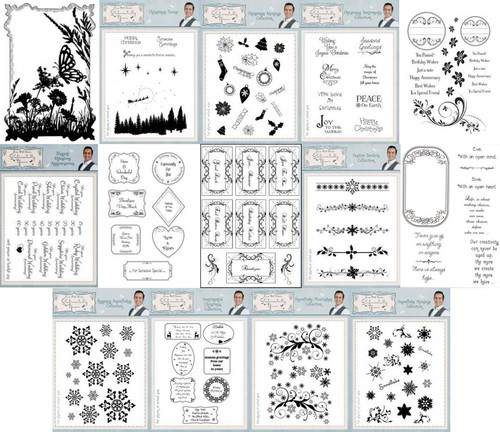 Creative Expressions Sentimentally Yours Stamps Set Phill Martin | eBay