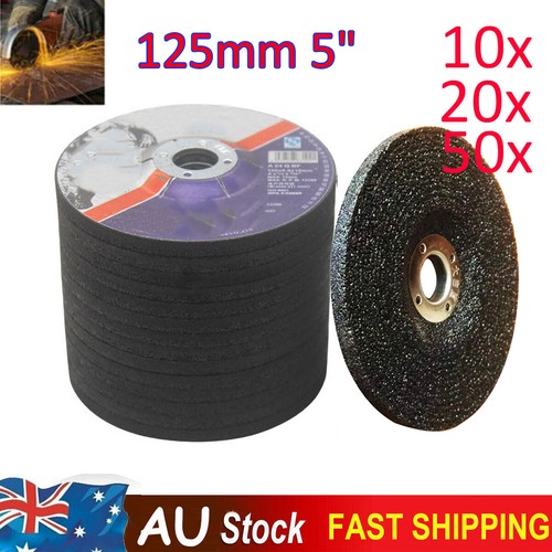 125mm 5" Angle Grinder Metal Grinding Discs Inox Steel Iron Inch Volume ...