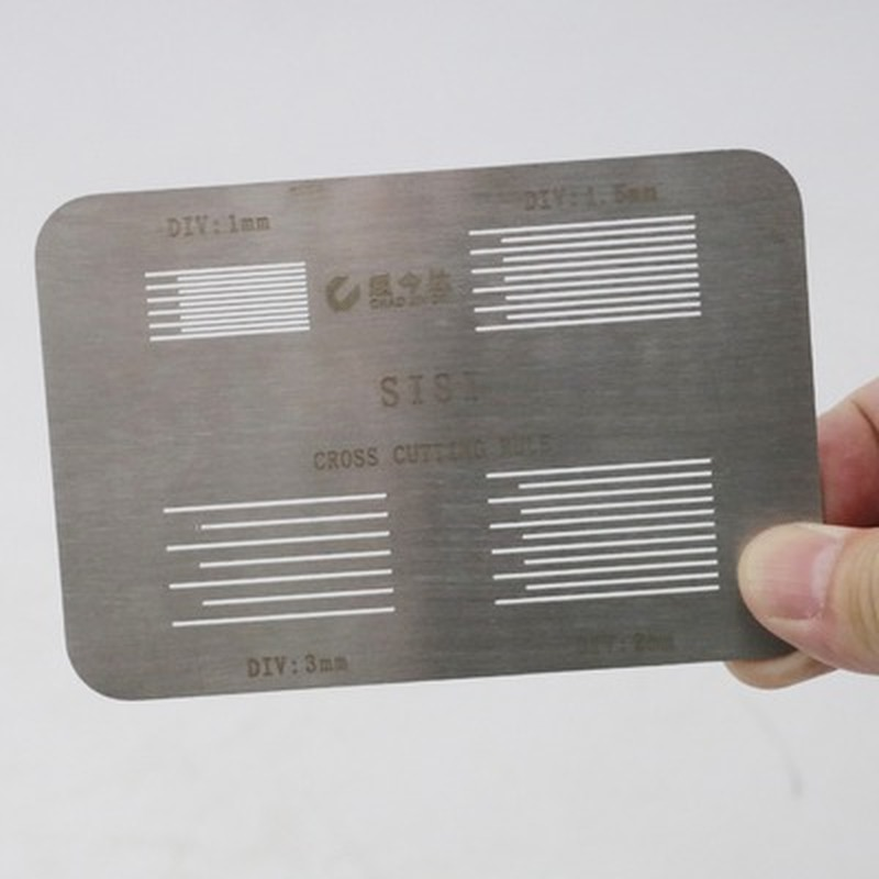 4in1 cross-hatch plate Hundred grid Adhesion tester SISI Cross Cutting ...