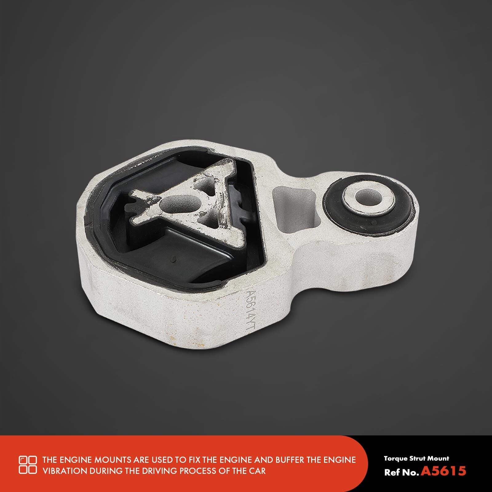 3x Engine Mount & Transmission Mount & Torque Strut Mount for Ford ...