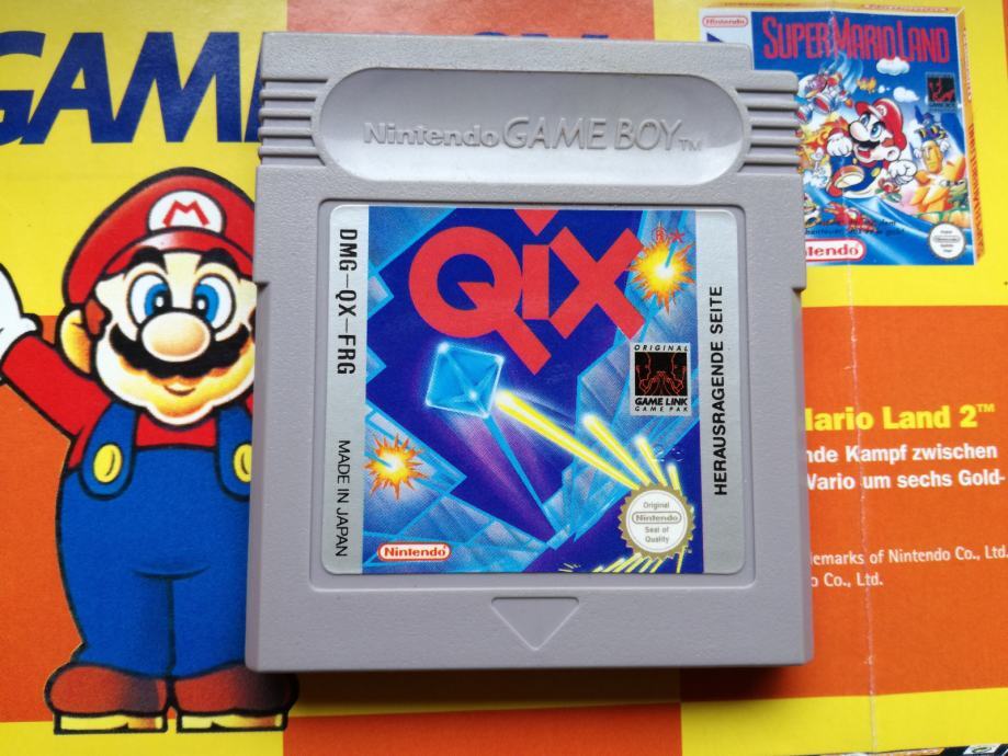 Qix Game Boy