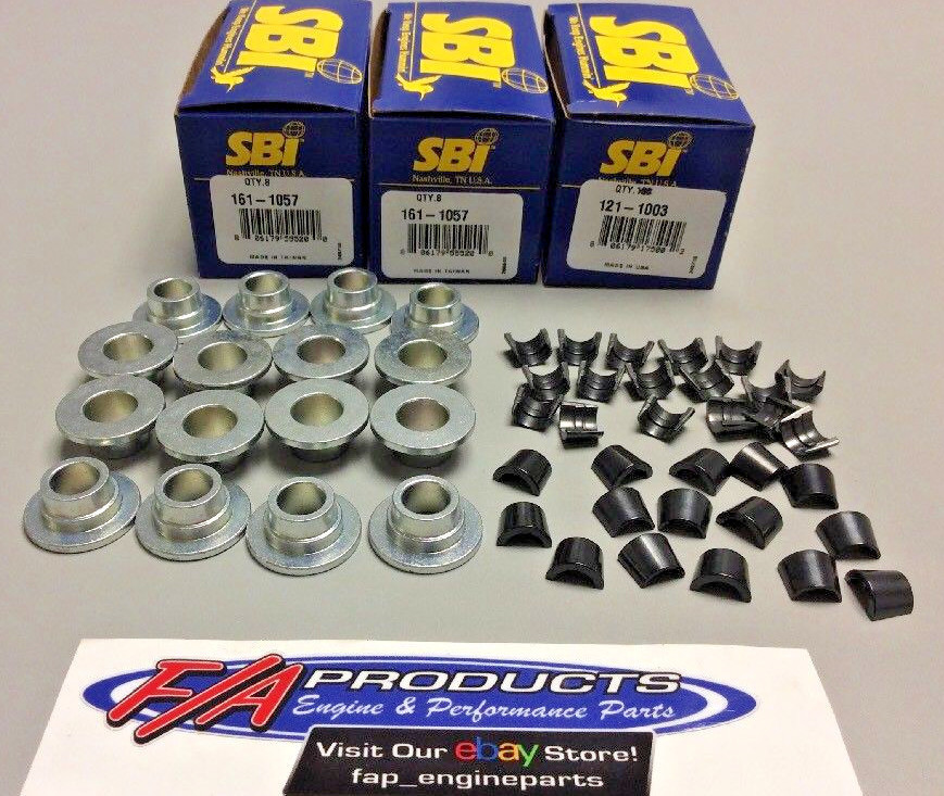 Ford Flathead Valve Spring Retainers + Locks Set Of 16 SBI 121-1003 161 ...
