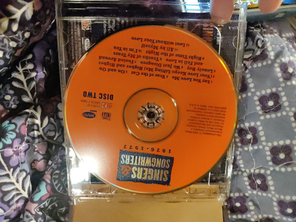 RARE Time Life Singers and Songwriters 11 CD Box Set 70s Music Classic ...