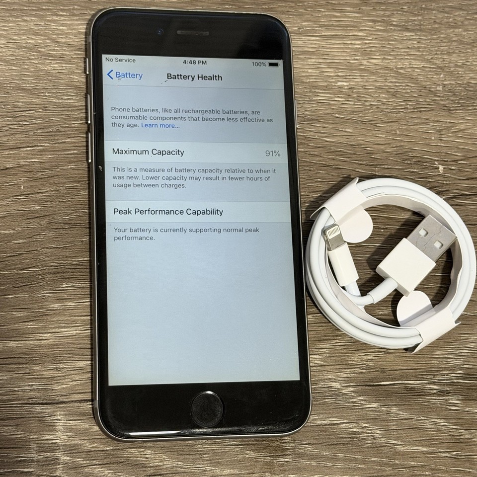 Apple iPhone 6 - 128 Gb - Space Gray (Unlocked) - Smartphone | eBay