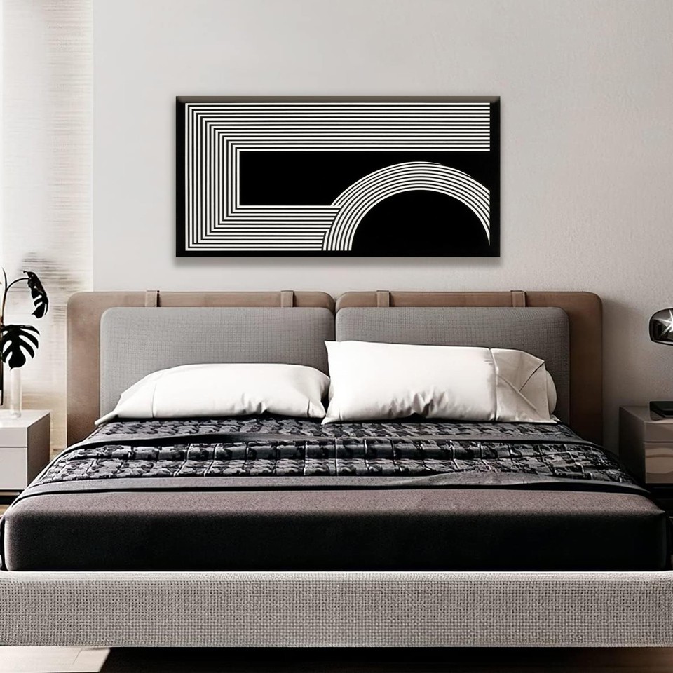 Abstract Wall Art Modern Canvas Art Wall Decor Minimalist Wall Art ...