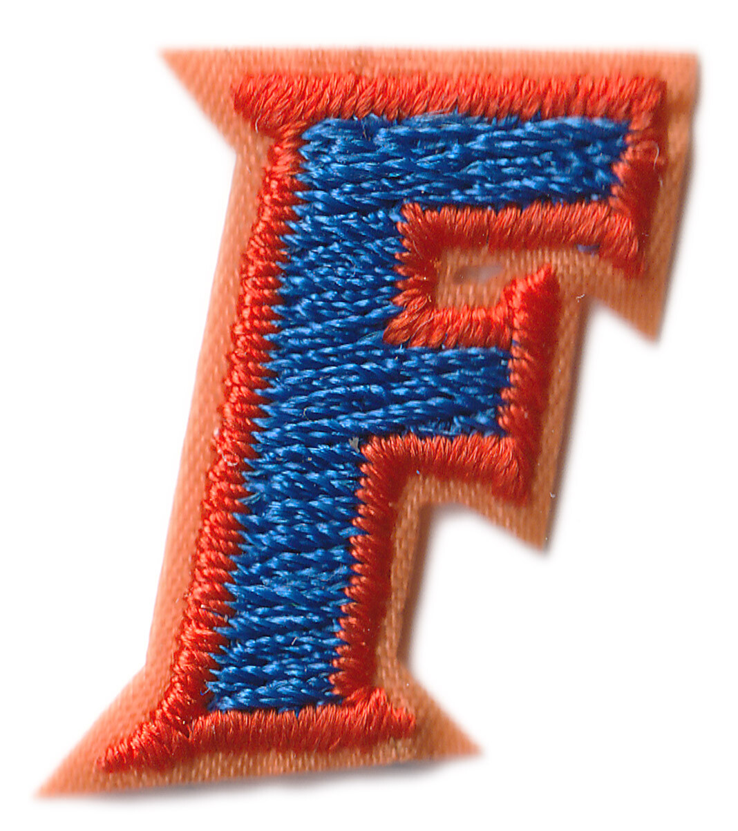 FLORIDA GATORS NCAA COLLEGE VINTAGE TINY 7/8" LETTER F ALTERNATE LOGO ...