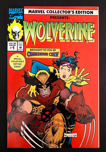 Wolverine/Spider-Man #1 Hi-Grade Charleston Chew Promo Sam Kieth Art ...