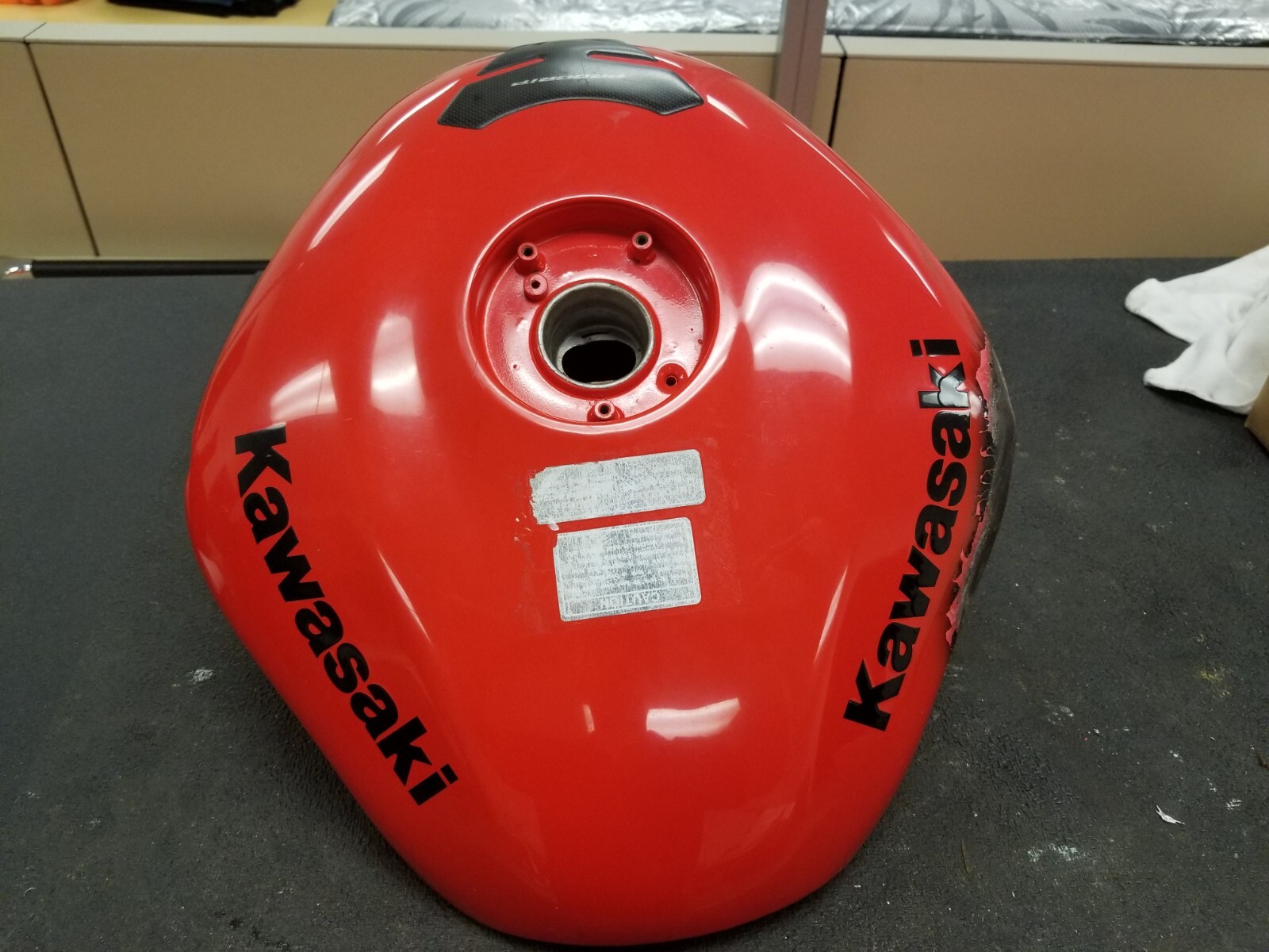 2007 2008 KAWASAKI NINJA ZX6R FUEL GAS TANK | eBay