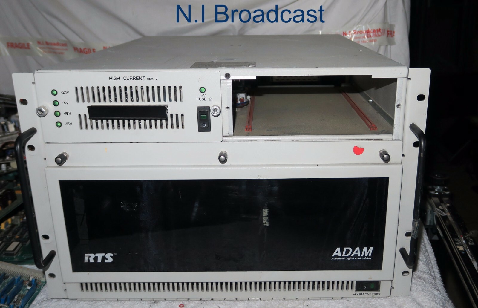 RTS telex adam intercom talkback mainframe wtih expansion options | eBay