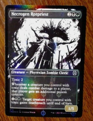 MTG Necrogen Rotpriest Showcase Step-and-Compleat 473 Foil Uncommon | eBay