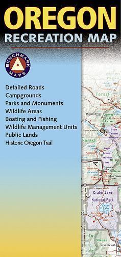 Oregon Recreation Map by Benchmark Maps (2008, Map, Other) for sale ...