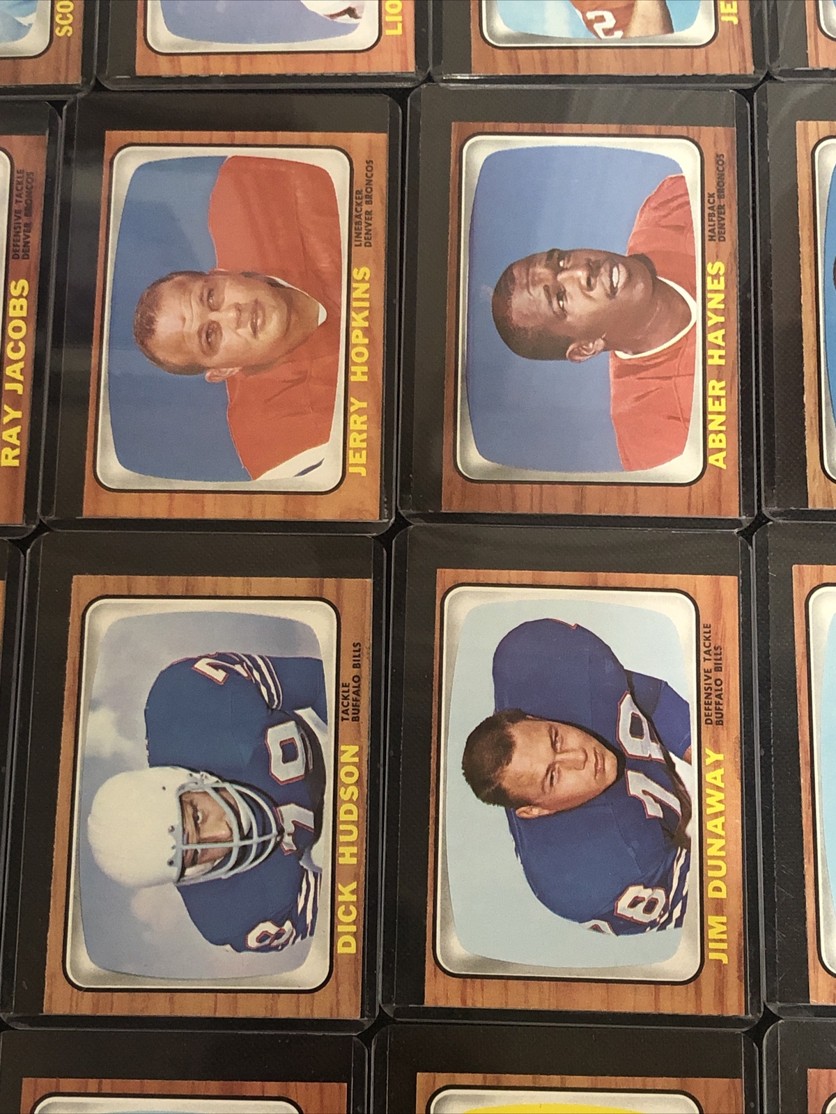 1966 TOPPS FOOTBALL COMPLETE MINT SET 132 CARDS - FUNNY RING PSA 7 JOE ...