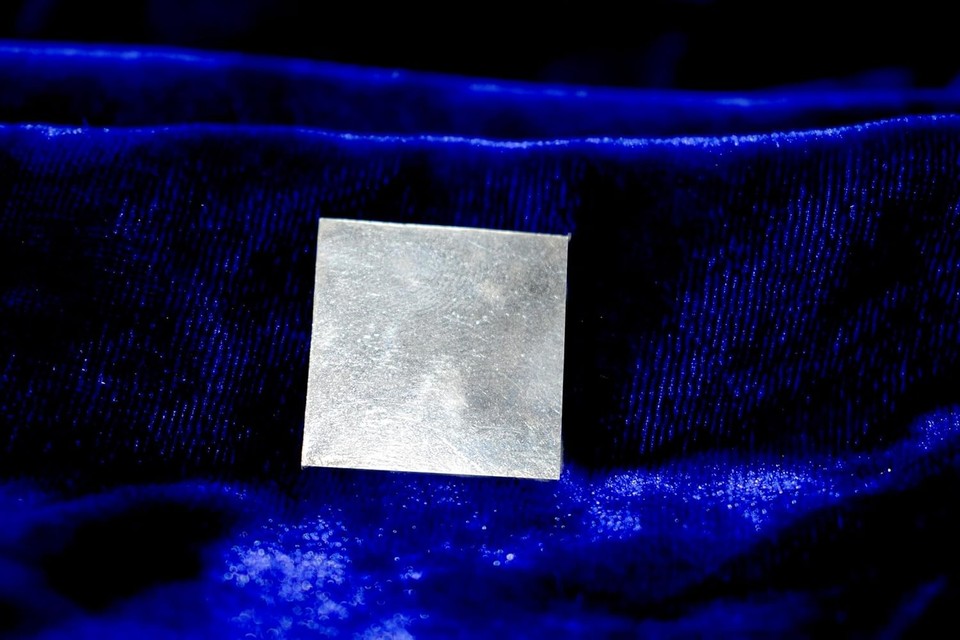 Svashva Pure Silver 1 Inch Square Sheet 2.5g | Chandi Tukda Yantras ...