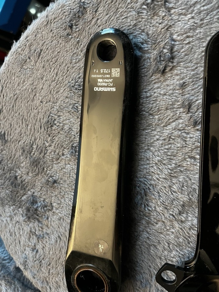 Shimano Dura Ace 9200 Crank arms 172.5mm New Take off! FC-R9200 | eBay