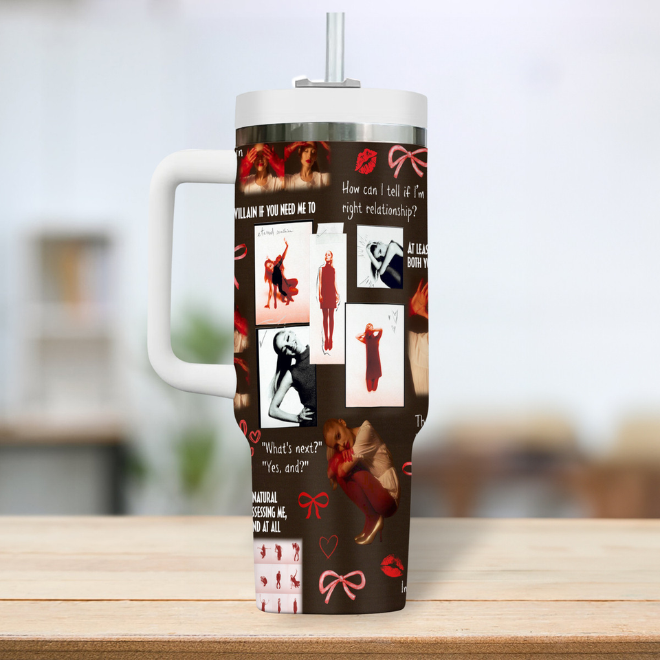 Love Song Pop Singer Inspired Tumbler With Handle – 20oz 30oz 40oz | eBay