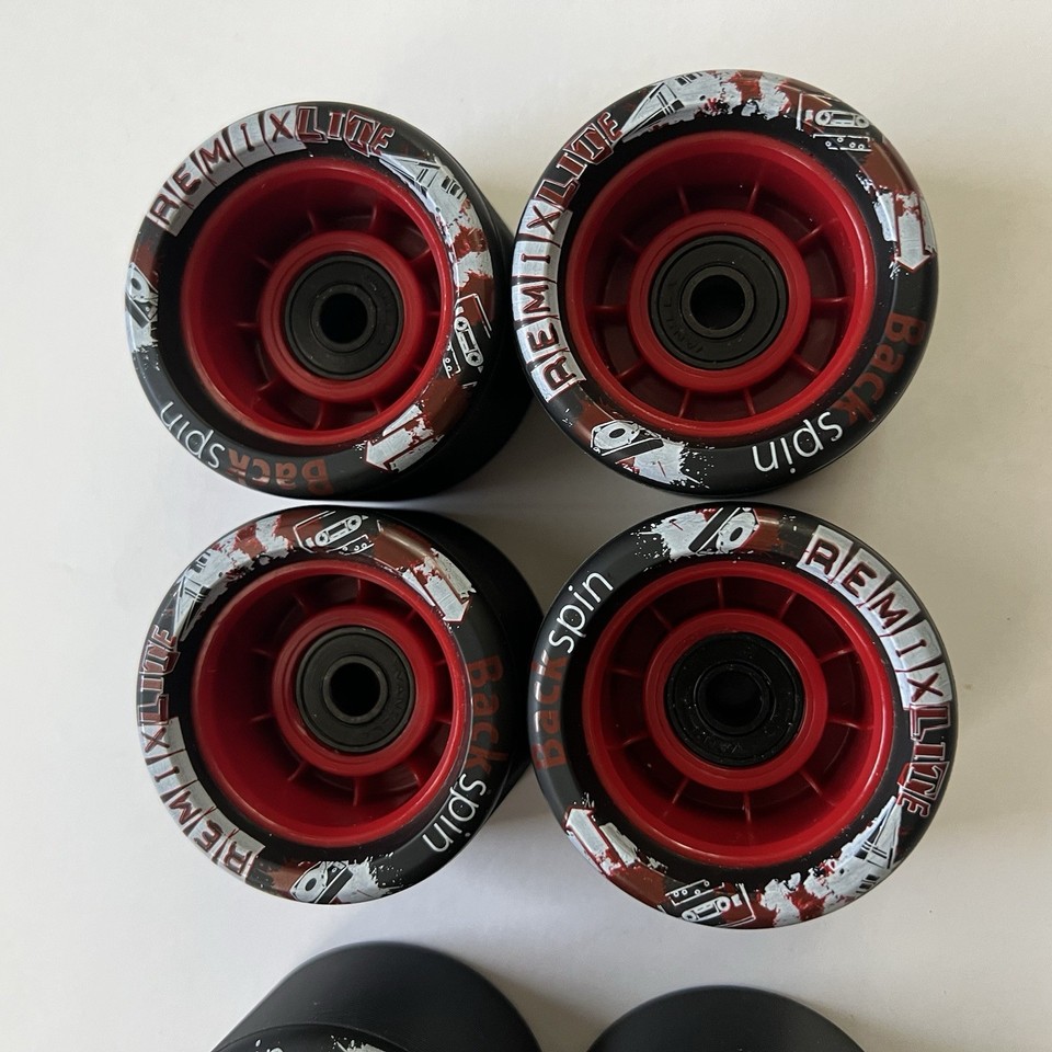 Backspin Remix Lite Roller Skate Jam Wheels - 8 Pack | eBay