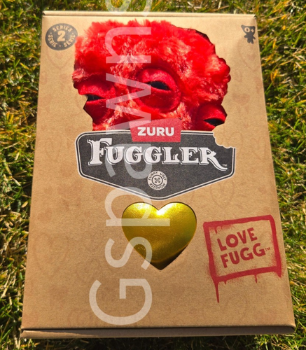 2026 Fuggler Series 2 Love Fugg 9" ANNOYED ALIEN Red Gold Heart ...