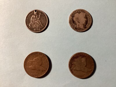 Lot of 4 US Coins Mixed | eBay