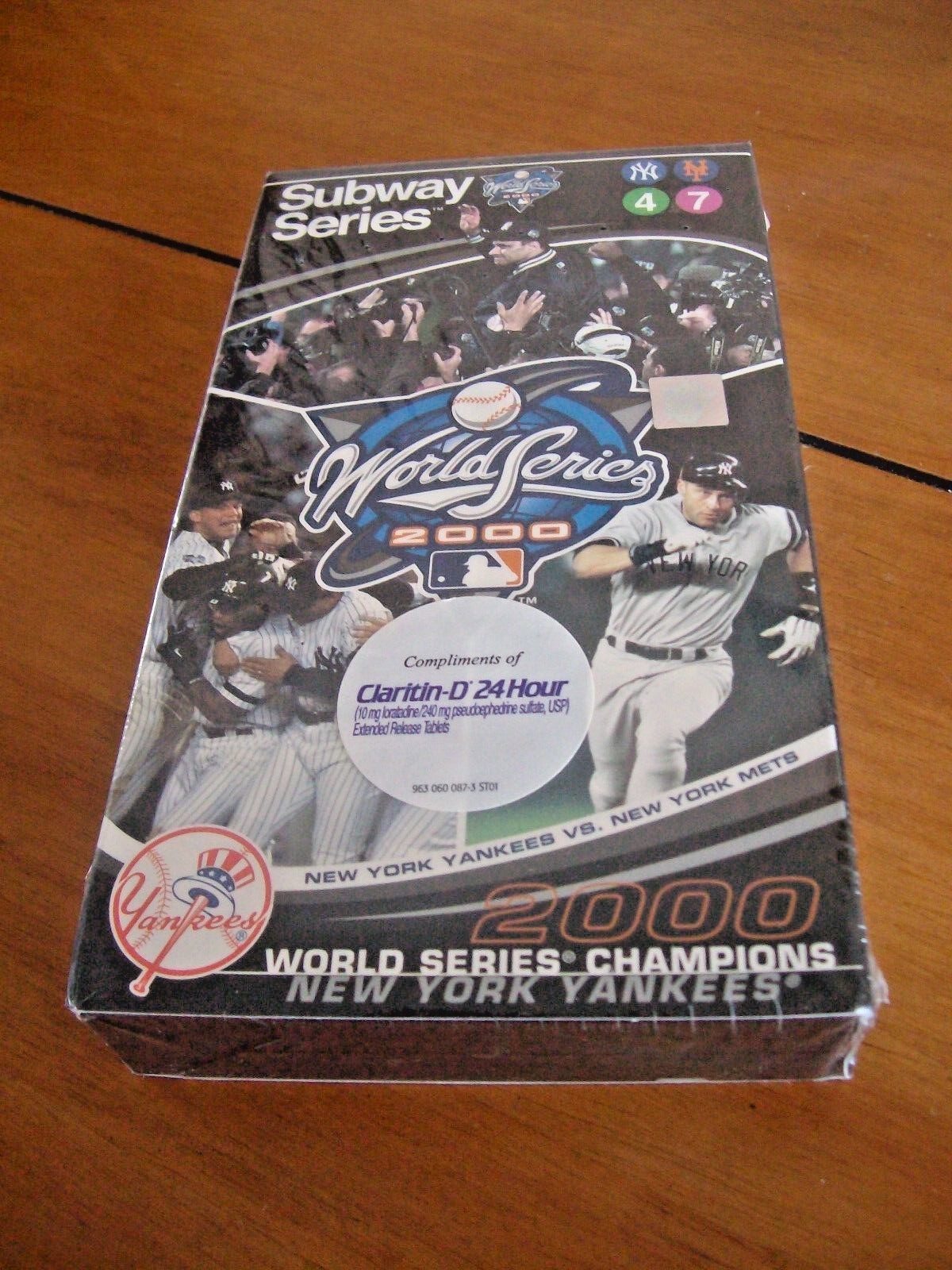 2000 Subway World Series MLB VHS Tape - Yankees vs. Mets 696306008736| eBay