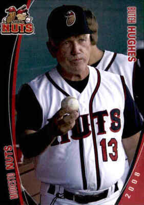 2008 Modesto Nuts Grandstand #13 Butch Hughes Merced College Pitching ...