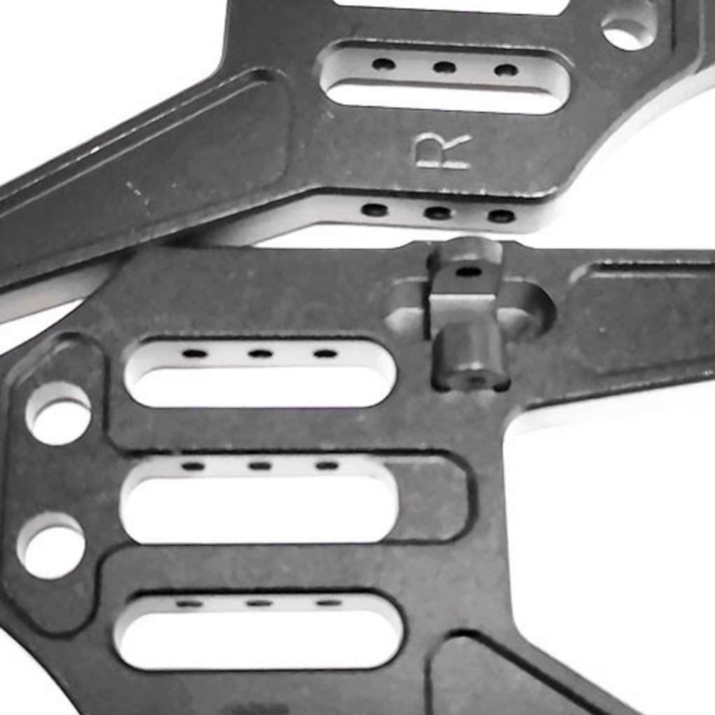 2piece Aluminum Alloy 1/7 Front Lower Suspension Arm For UDR RC Car ...