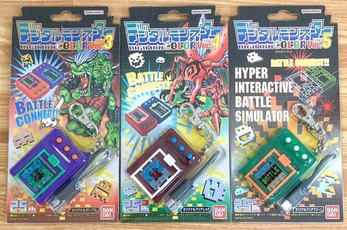 Digital Monster digimon Color Purple Red Green Digimon Color Ver.3 4 5 ...