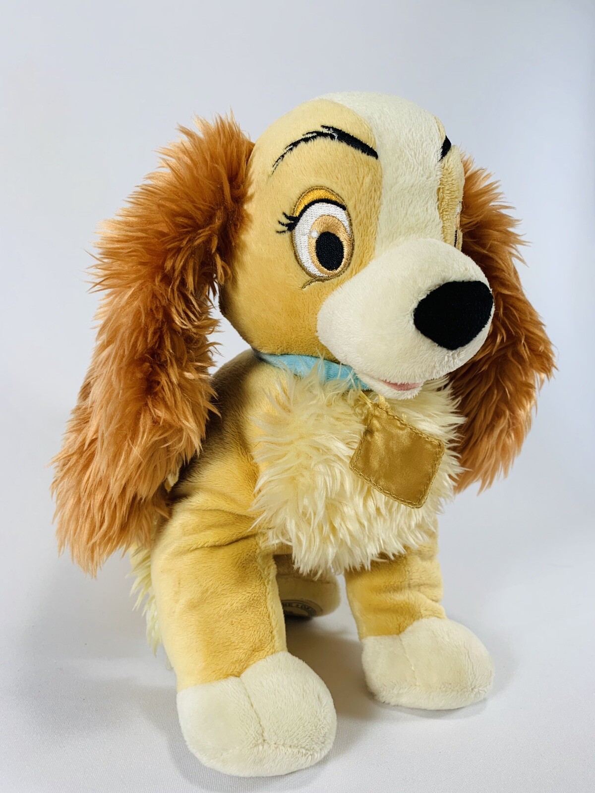 Disney Store Exclusive Genuine Lady Plush Tramp Cocker Spaniel Animal ...