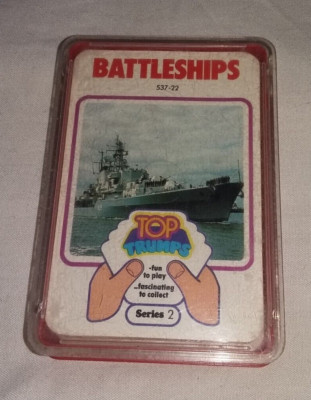Top Trumps Series 2 Battleships Card Game Dubreq | eBay UK