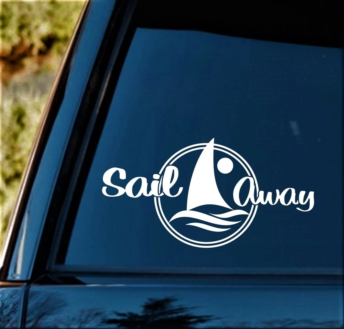 Car Logo With A Sailboat