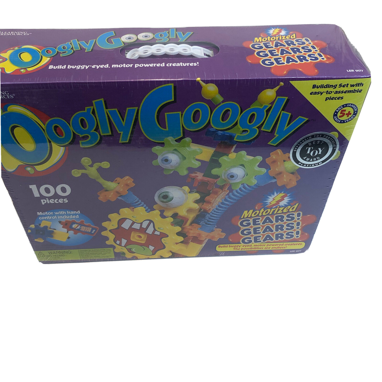 Learning Resources OOGLY Googly Motorized Gears! Set LER 9177 NEW ...