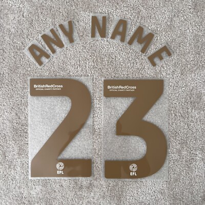 Preston North End | EFL Sky Bet Championship 2023/24 Shirt Name ...