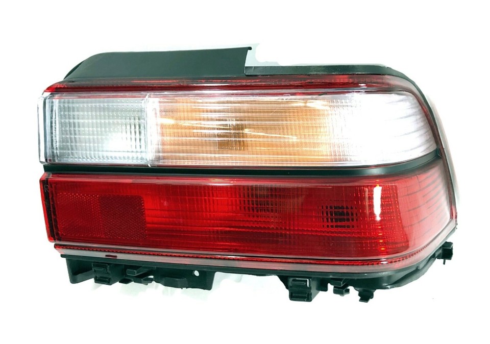 For 1993 1997 Toyota Corolla JDM Tail Lights Clear Red Left Right Rear ...