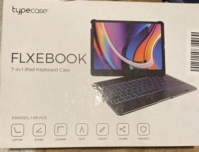 Typecase Flexbook Touch 7-in-1 Keyboard Case Touchpad For iPad ...
