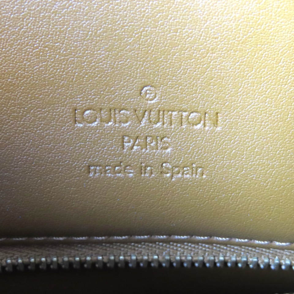 LOUIS VUITTON LV GHW Vernis Houston Shoulder Bag M91122 Vernis Brown | eBay