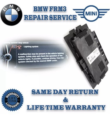 FRM3 Repair Footwell Module BMW X1 X3 X5 REPAIR SERVICE CODED LIFETIME ...