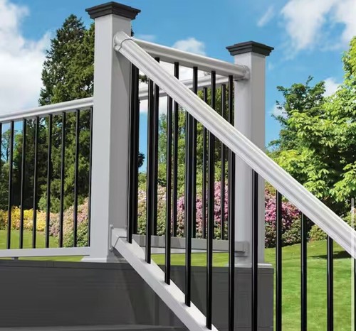 Veranda 4 in. x 4 in. Black Craftsman Post Cap Fence Post Cap (6 Pack ...